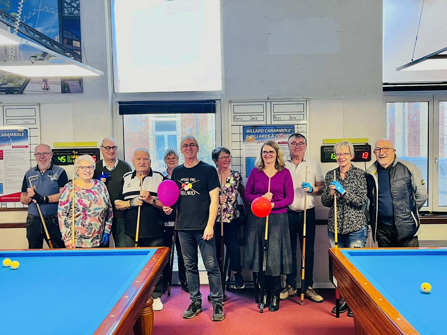 Le billard club Noyon participe au Téléthon - Fédération Française de ...