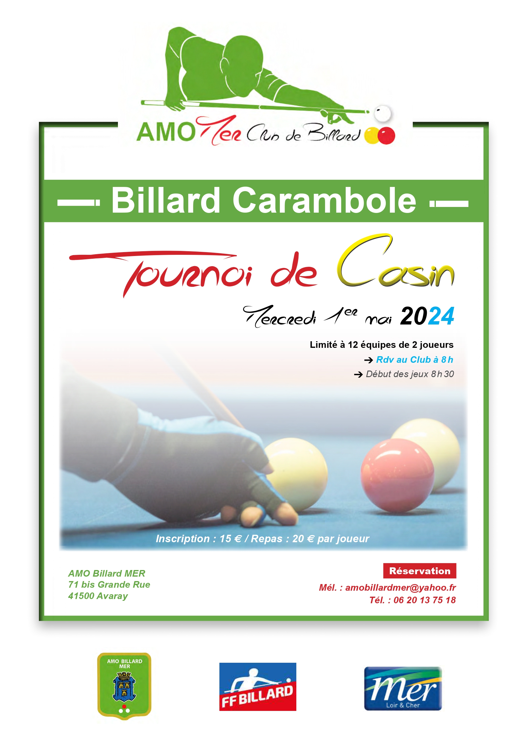 Le club de mer organise son tournoi de casin - Fédération Française de ...