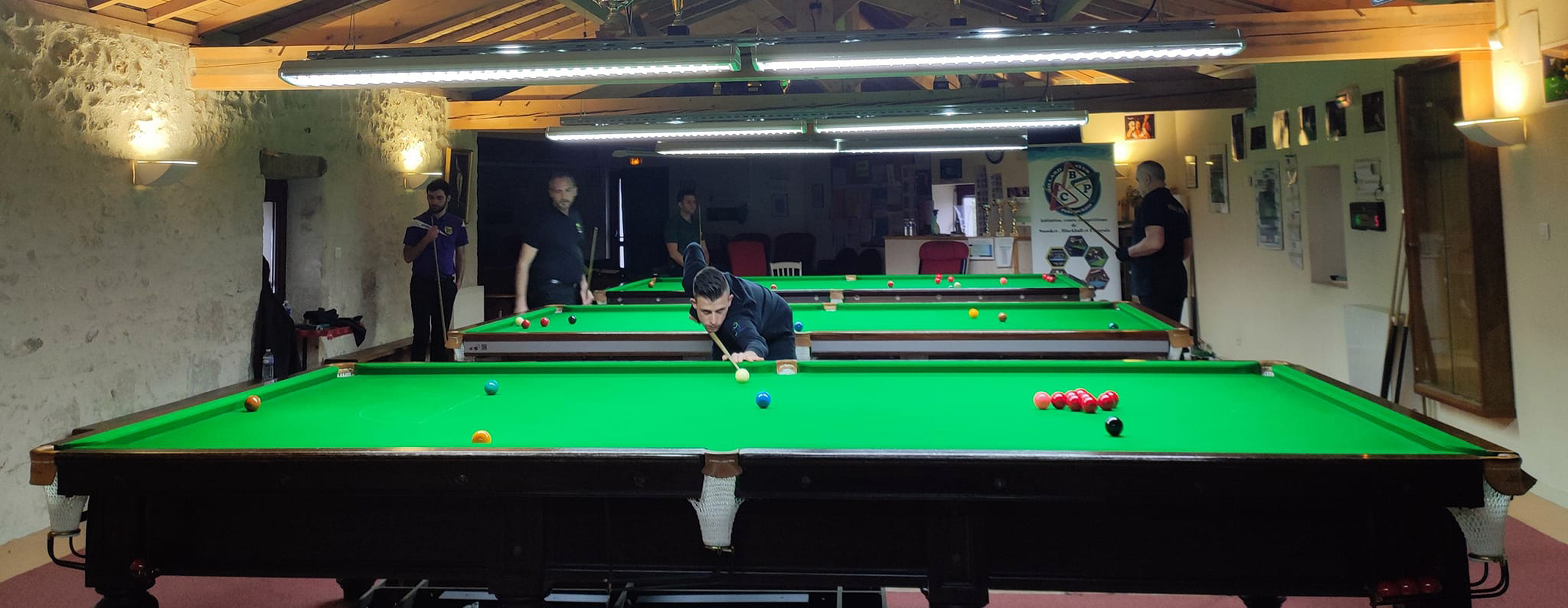 Snooker - Tournois nationaux à Perigueux - Fédération Française de Billard